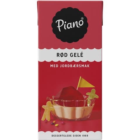 Piano® Rød Gelé