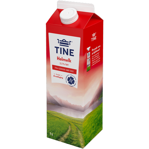 TINE® Mellommelk 2 % fett