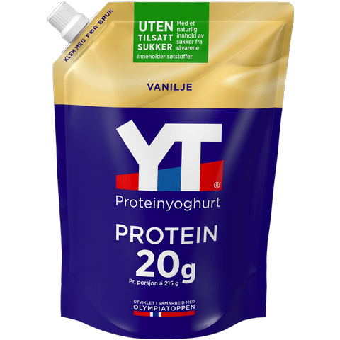 YT® PROTEINYOGHURT BRINGEBÆR 180g - YT®