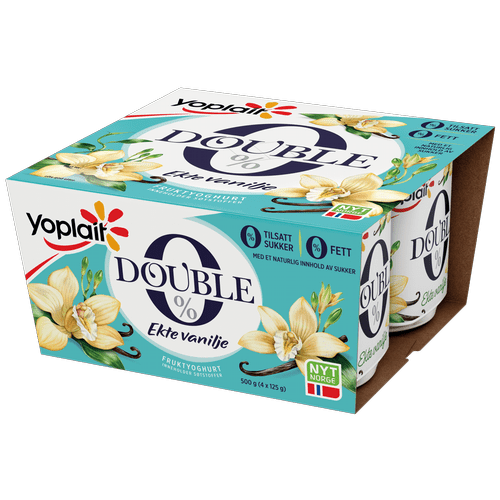 Double 0 Ekte Vanilje 4pk