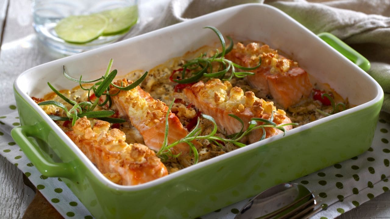 Lakseform Med Feta Og Rosmarin - Oppskrift fra TINE Kjøkken