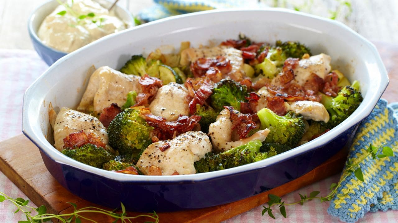 Kylling- Og Grønnsakform - Oppskrift fra TINE Kjøkken