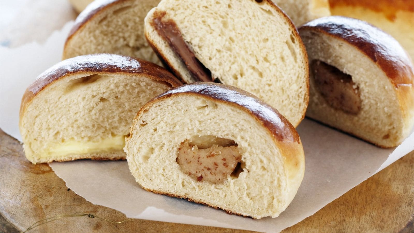 Fylte Boller - Oppskrift fra TINE Kjøkken