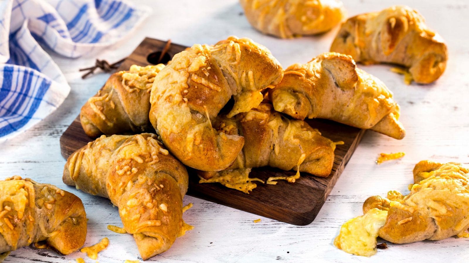 Horn Med Ost Og Skinke - Oppskrift fra TINE Kjøkken