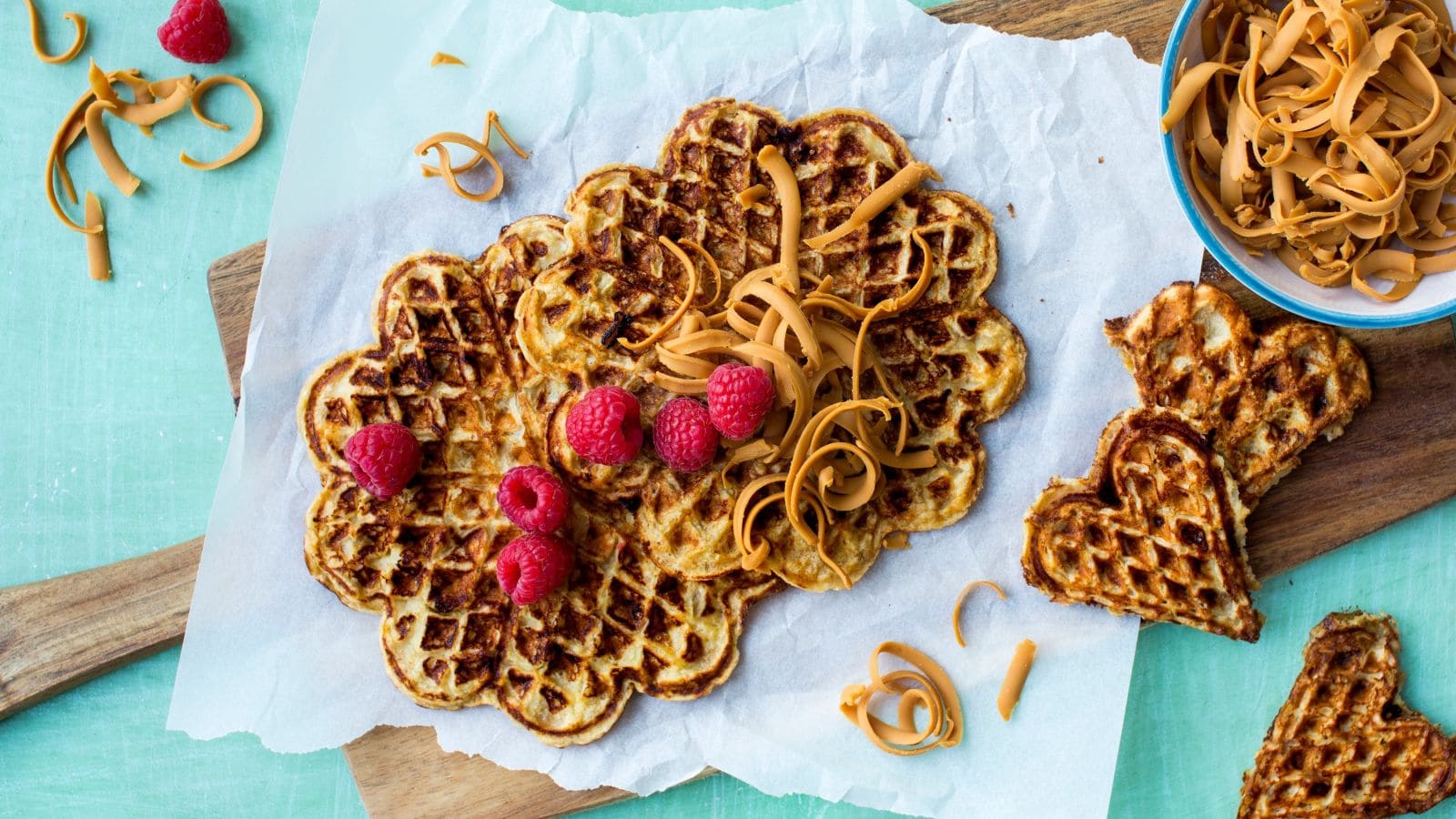 Grove Vafler - Oppskrift fra TINE Kjøkken