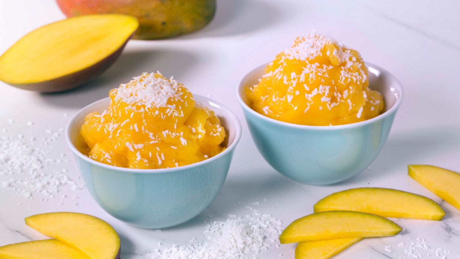 Mango-slush - Oppskrift fra TINE Kjøkken