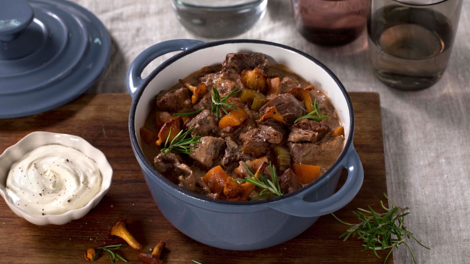 Kremet Oksegryte - Oppskrift fra TINE Kjøkken