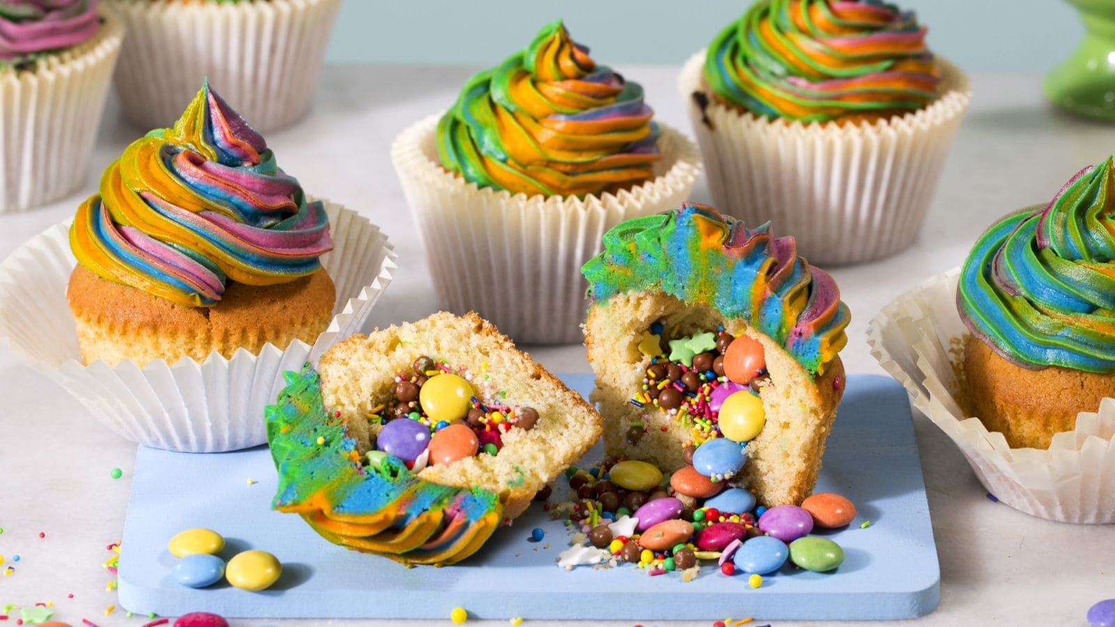 Pinata-muffins - Oppskrift fra TINE Kjøkken