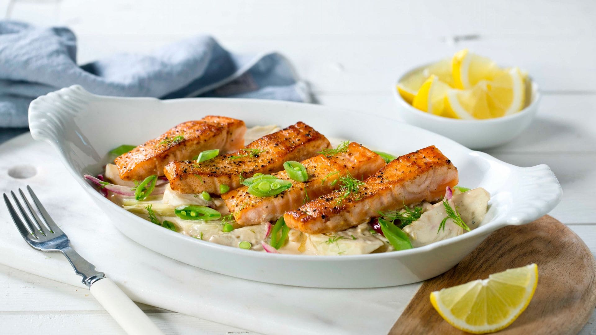 Laks I Folie - Oppskrift fra TINE Kjøkken