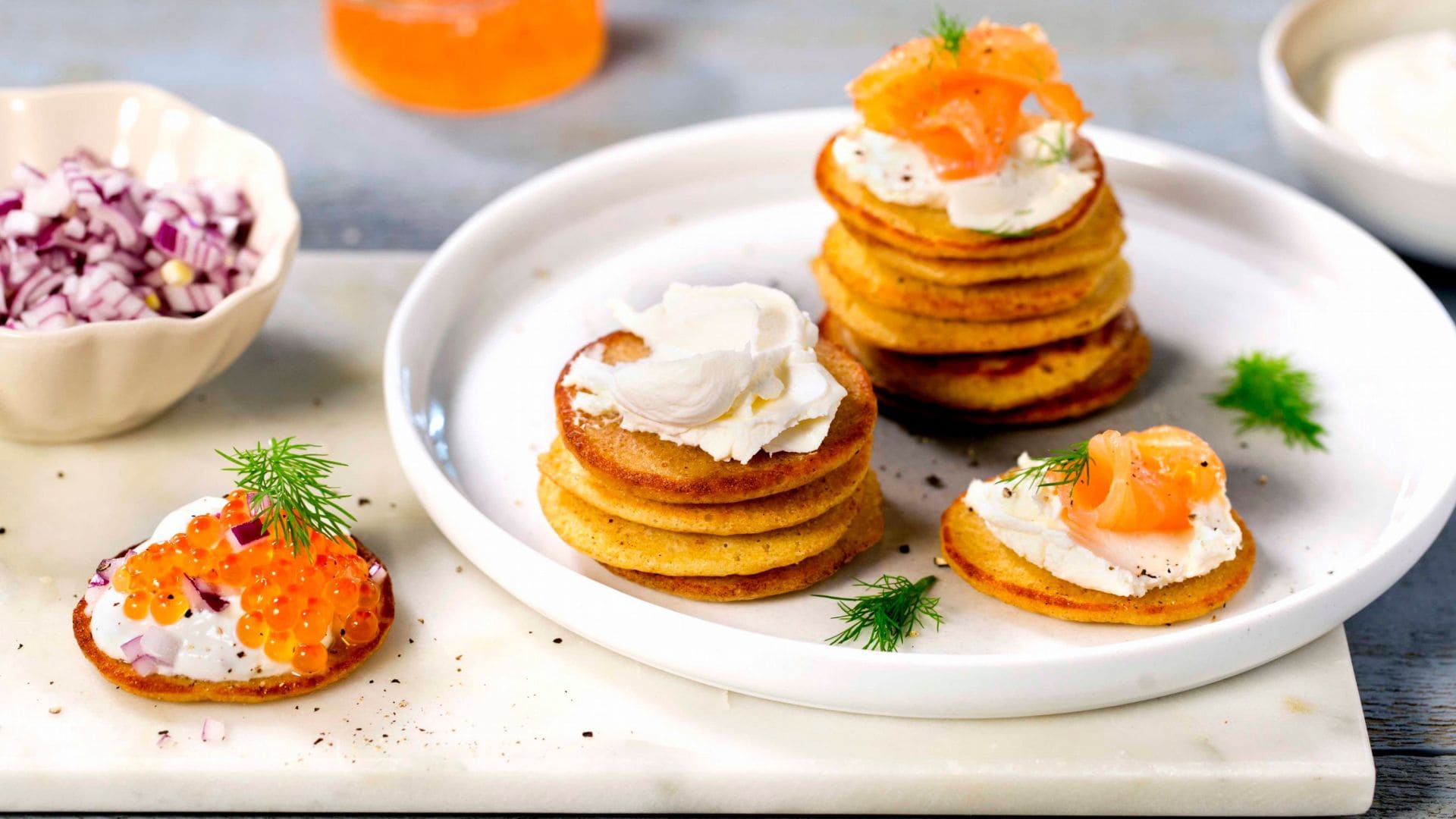 Blinis - Oppskrift fra TINE Kjøkken