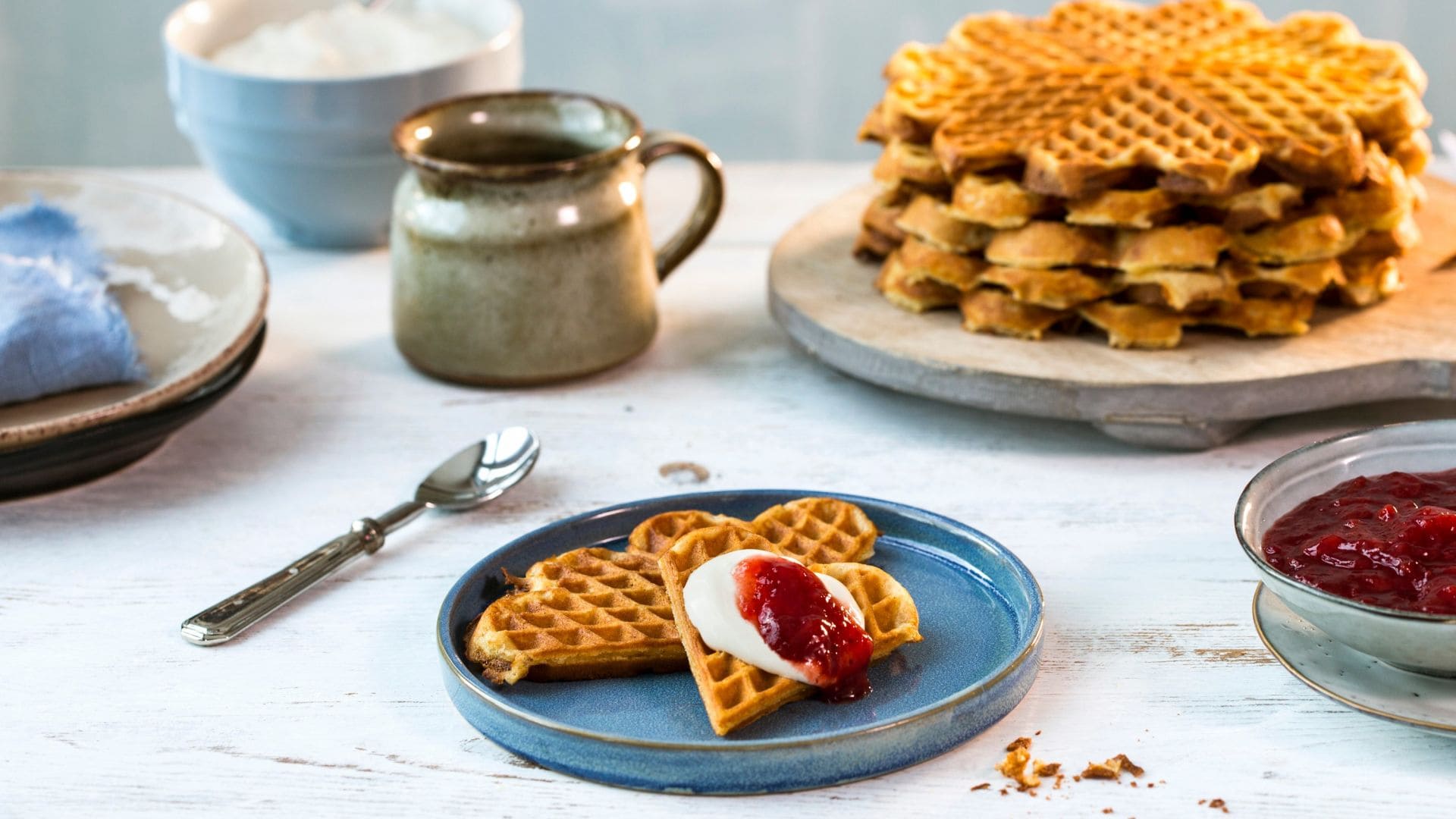 Vafler Med Kefir - Oppskrift fra TINE Kjøkken