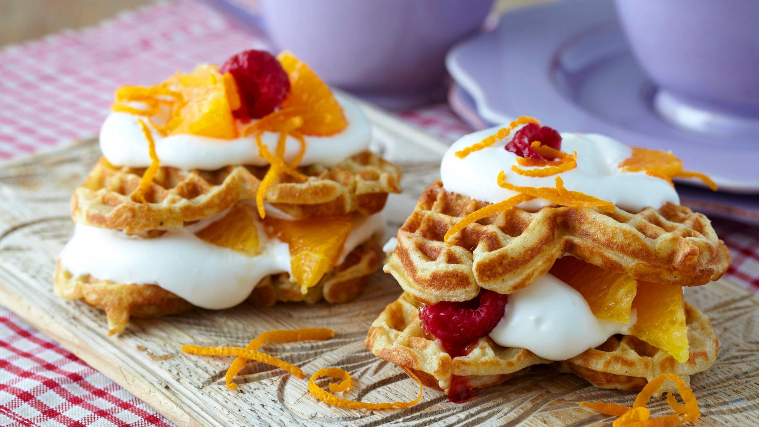 Vafler Med Havregryn - Oppskrift fra TINE Kjøkken