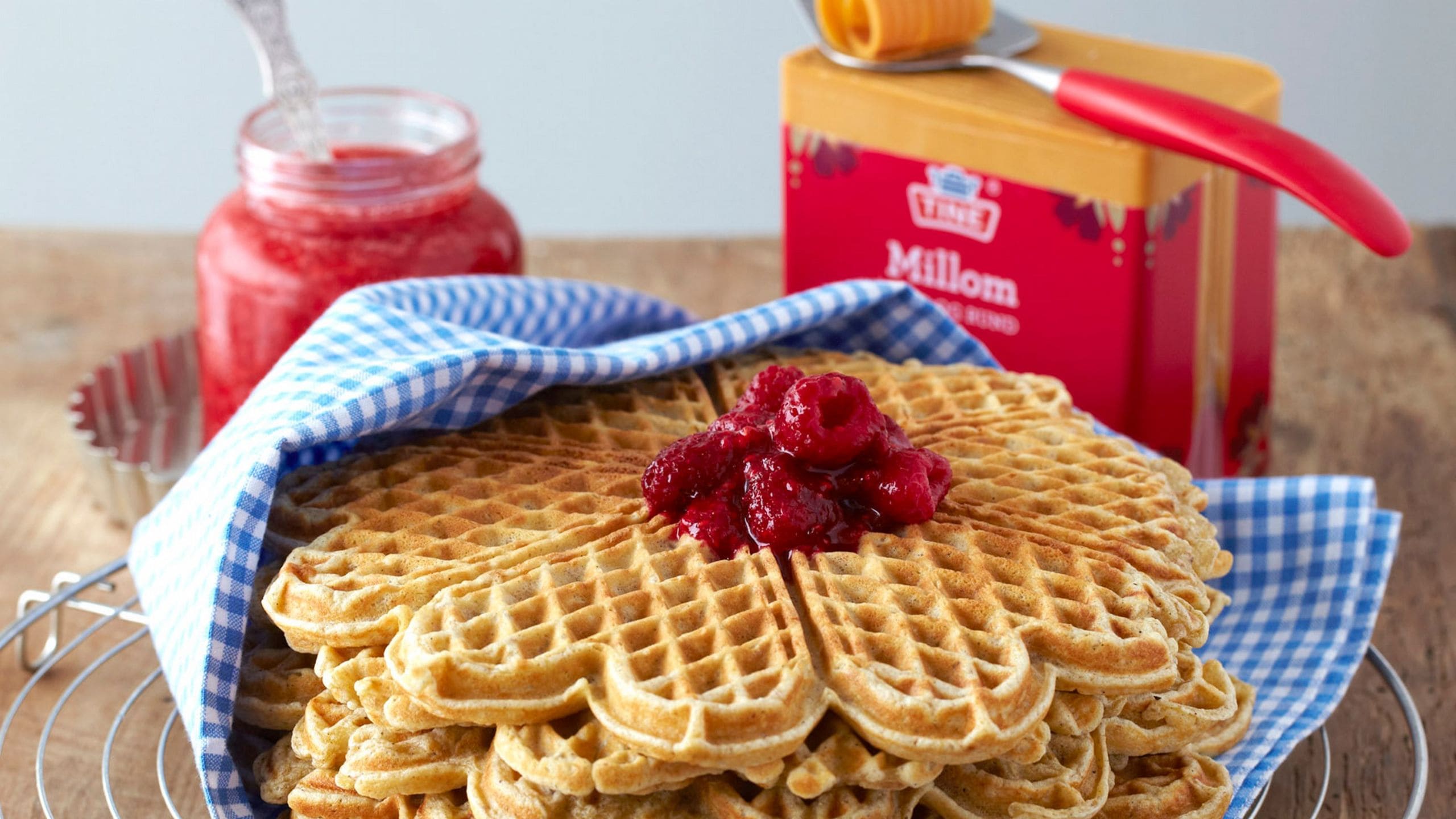 Perfekte Hverdagsvafler - Oppskrift fra TINE Kjøkken