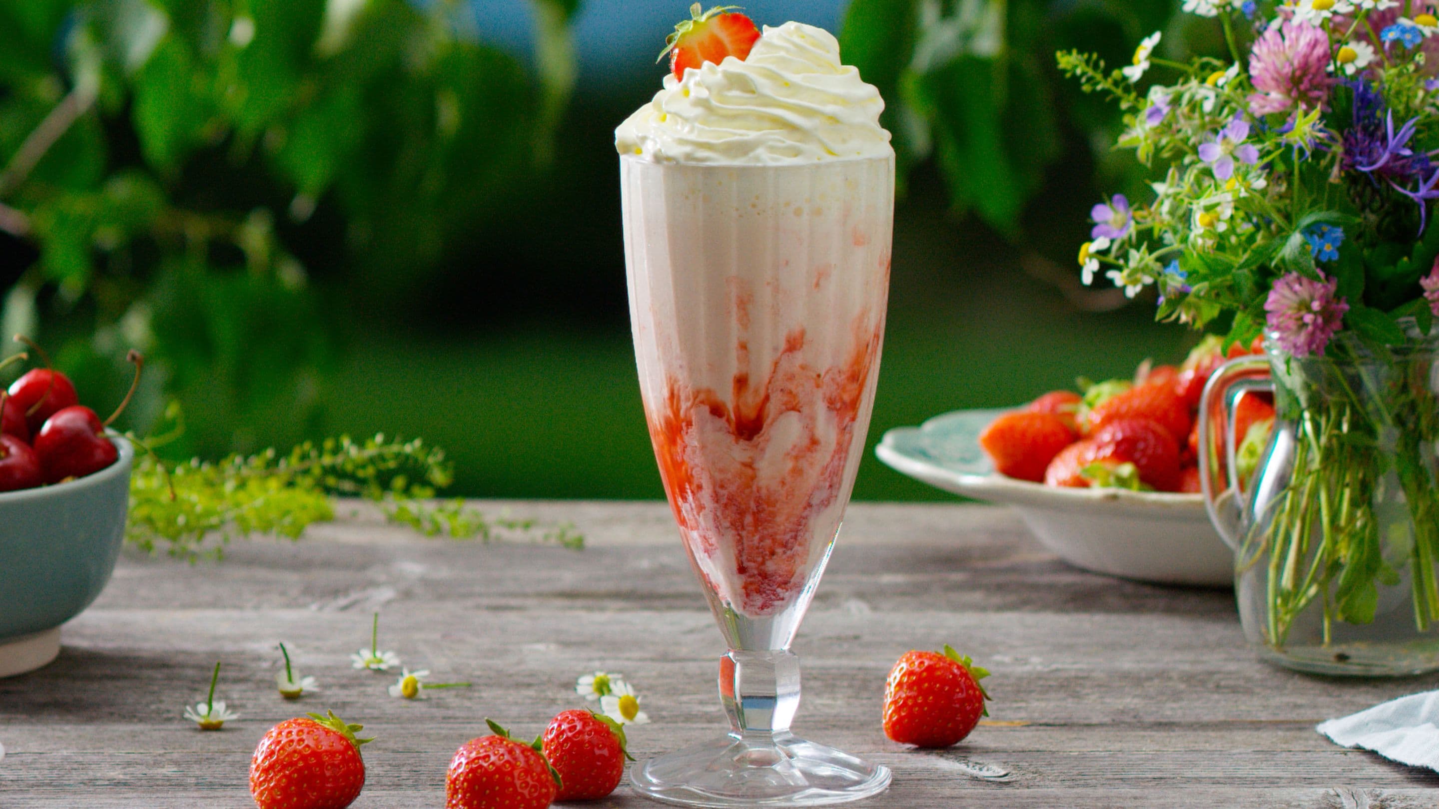 Fristende Milkshake - TINE Kjøkken