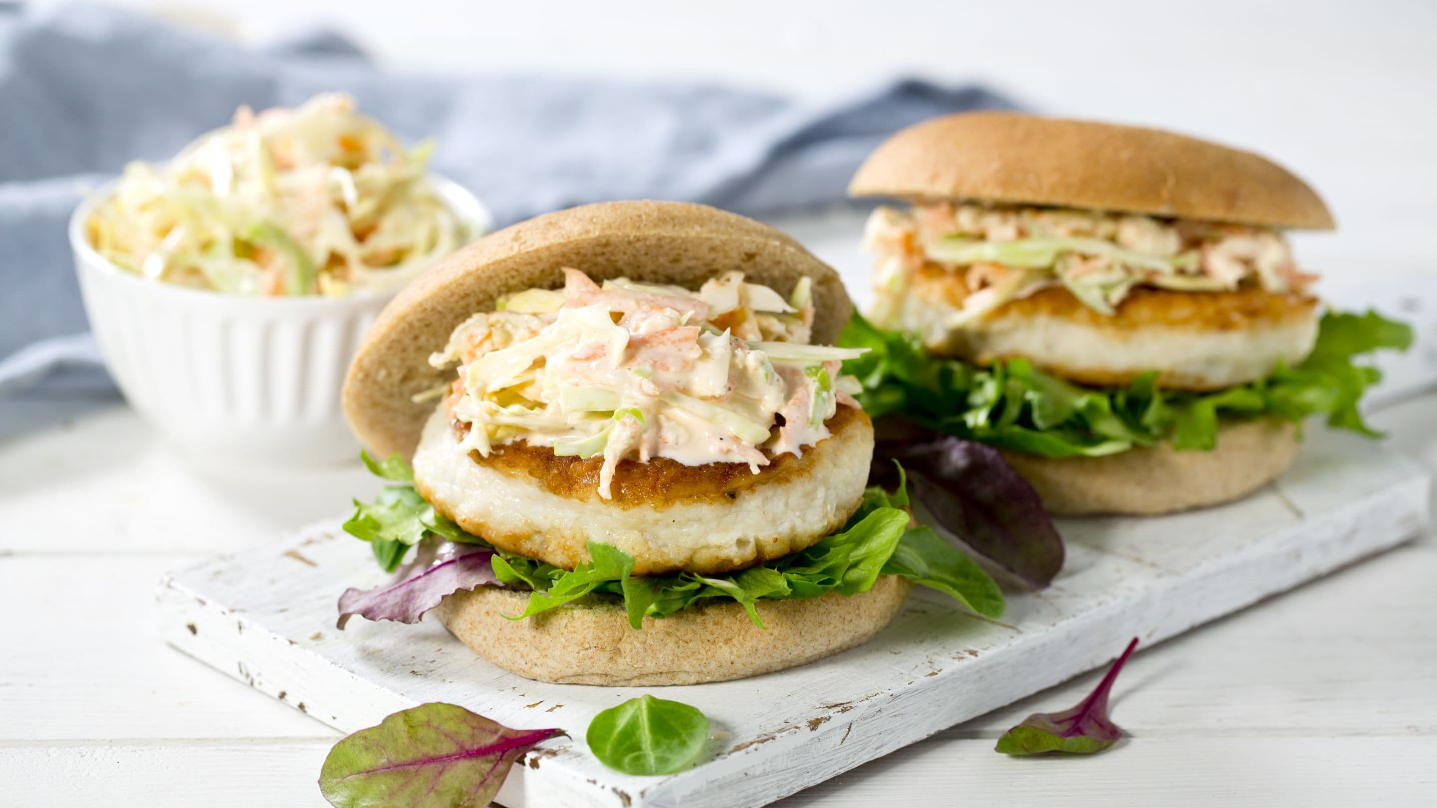 Superrask Fiskeburger - Oppskrift fra TINE Kjøkken