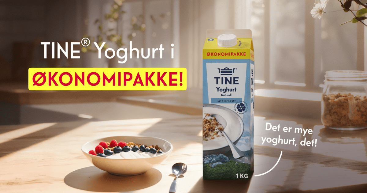 TINE® Yoghurt Naturell 1kg