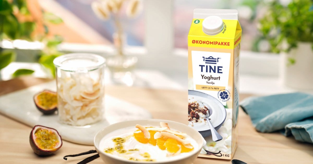 TINE® Yoghurt Vanilje 1kg