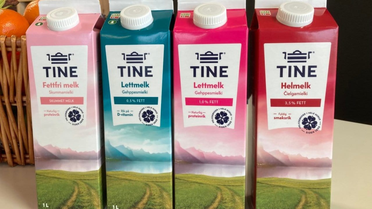 TINE-melk på nordsamisk