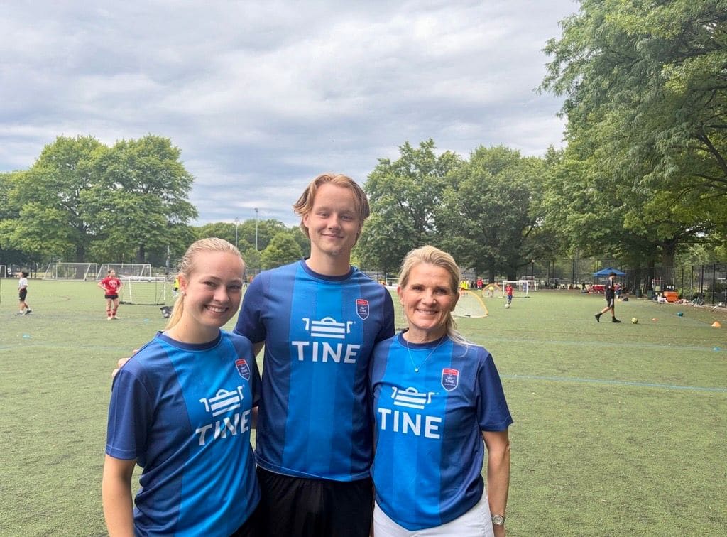 TINE og NFF tar norsk breddefotball-suksess til USA